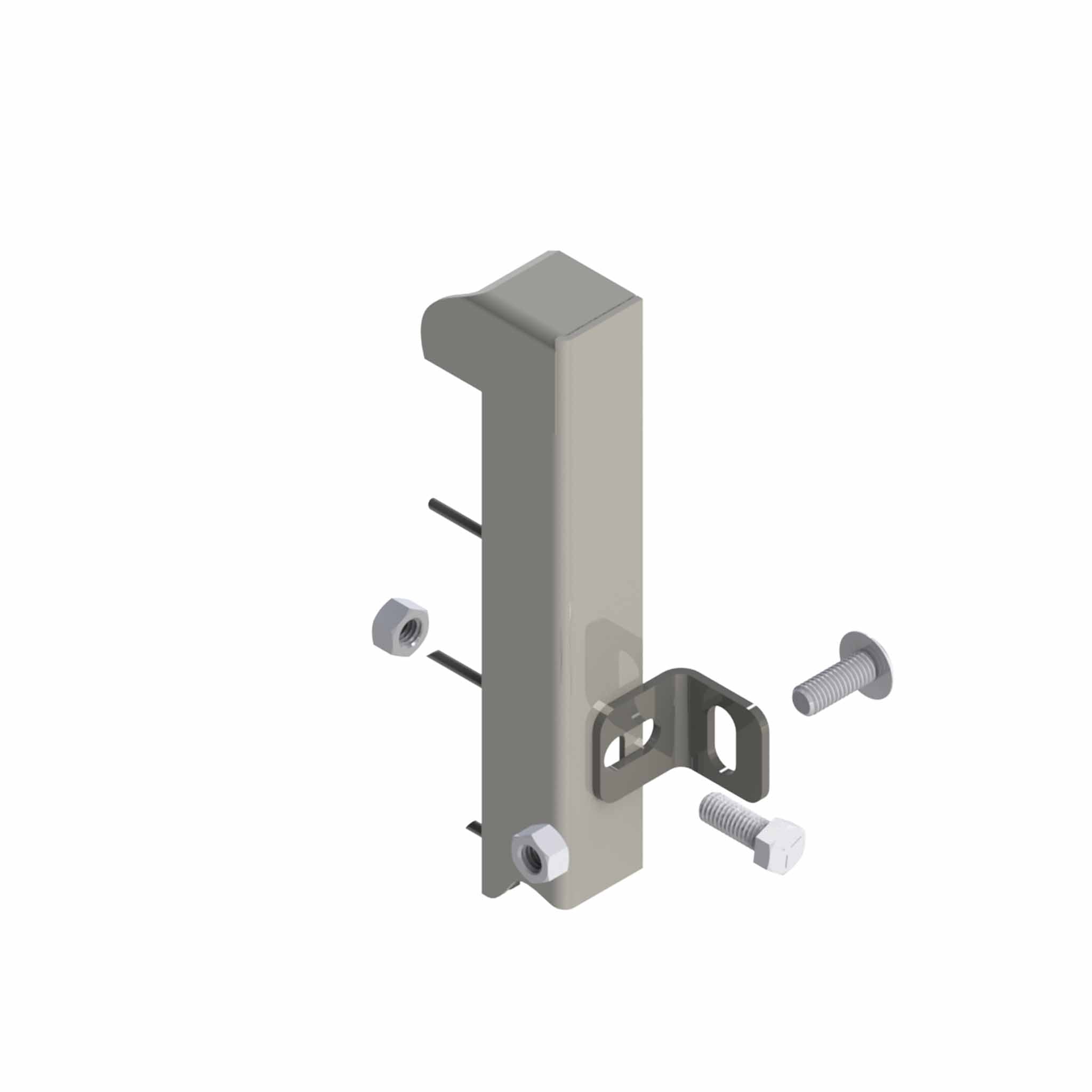 Flush Mount Clips for Teardrop Uprights
