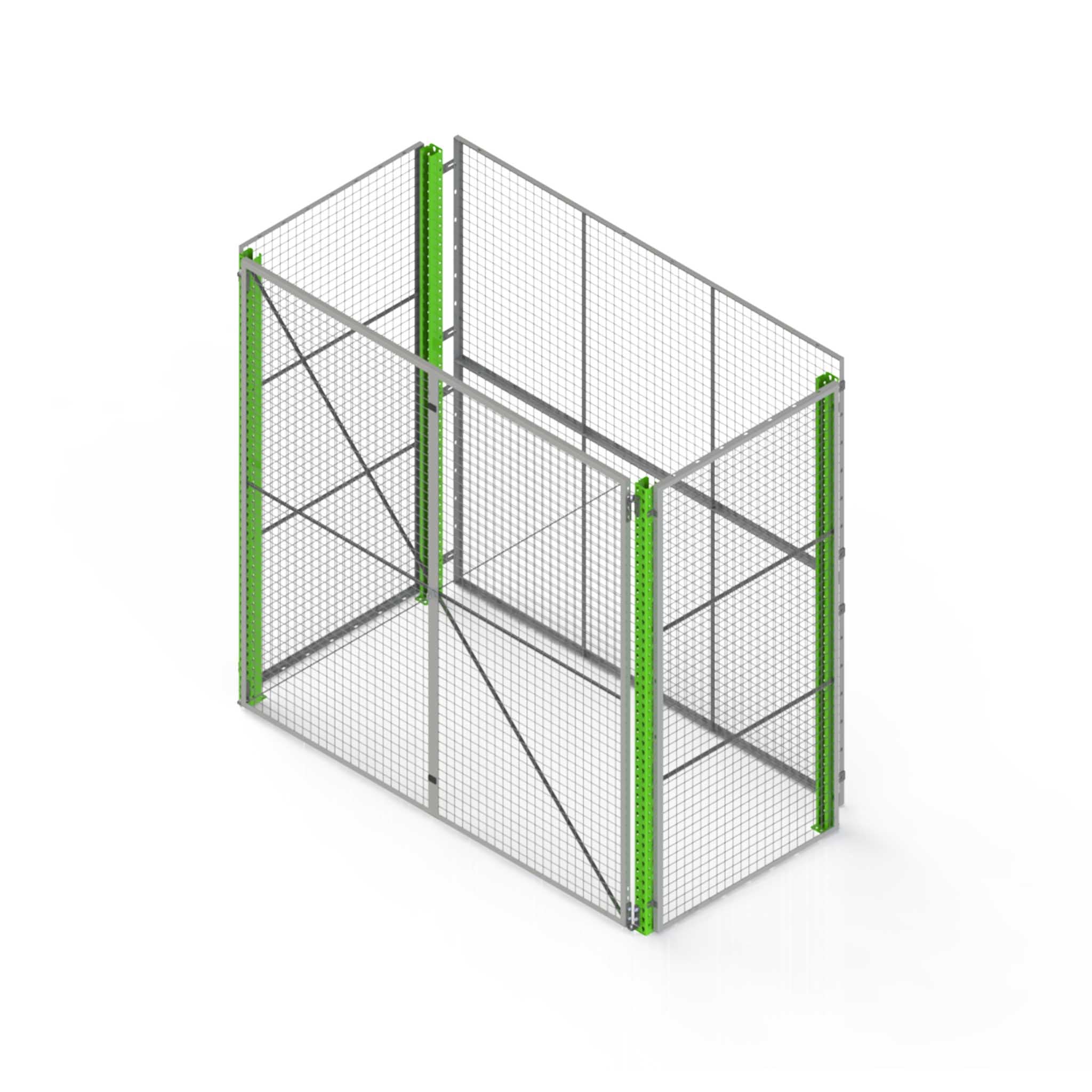 Wire Mesh Enclosures for Pallet Racking