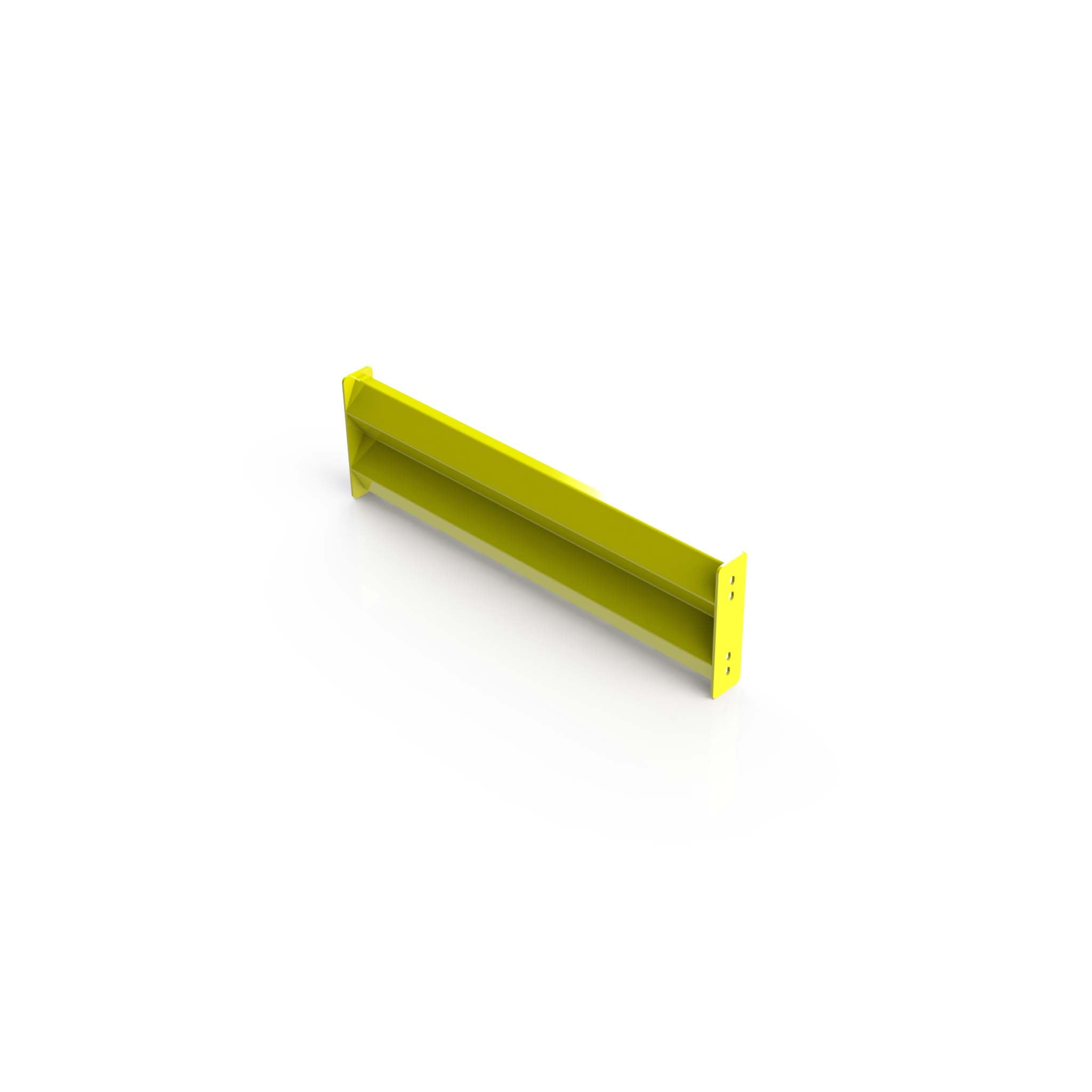 3' 8" Heavy-Duty Yellow GuardRail | USA-Made